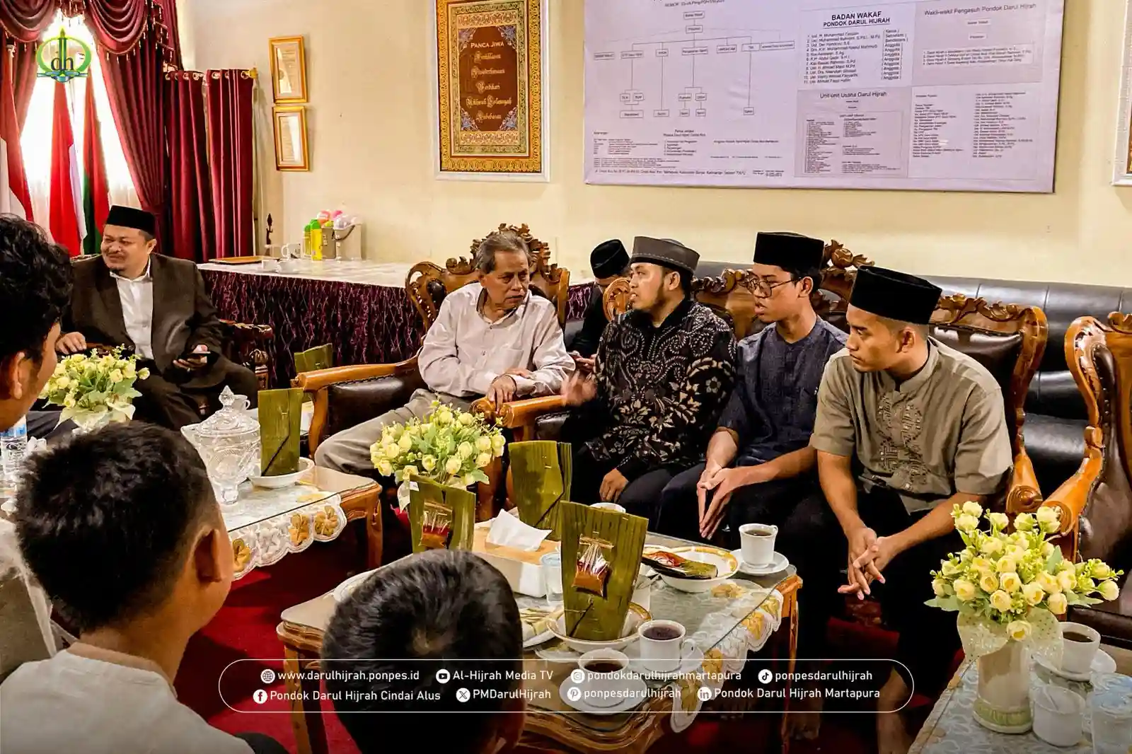 Sambutan Kunjungan Silaturahmi - Pesantren Taruna Al Qur'an